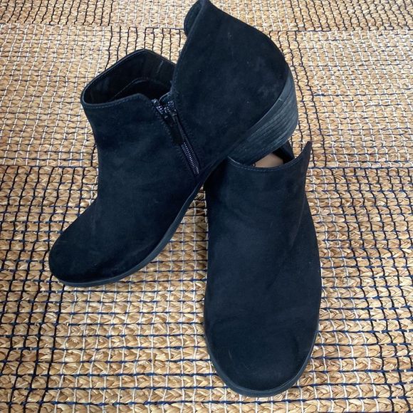 torrid | Shoes | Torrid Blackfaux Suede Booties Ww | Poshmark